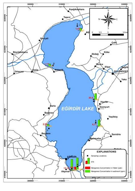 The Location Map Of The Sampling Points Download Scientific Diagram