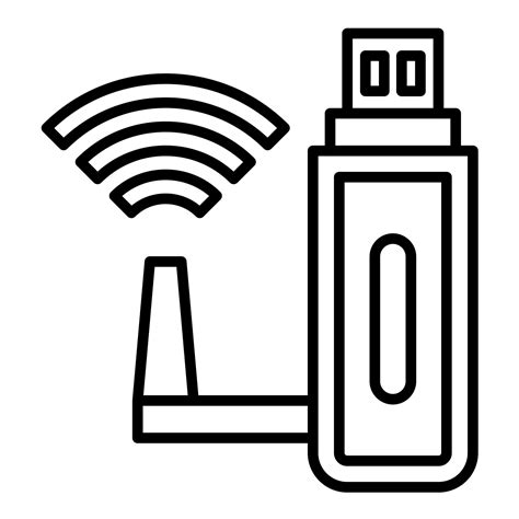 usb wifi vector icon 21655863 vector art at vecteezy