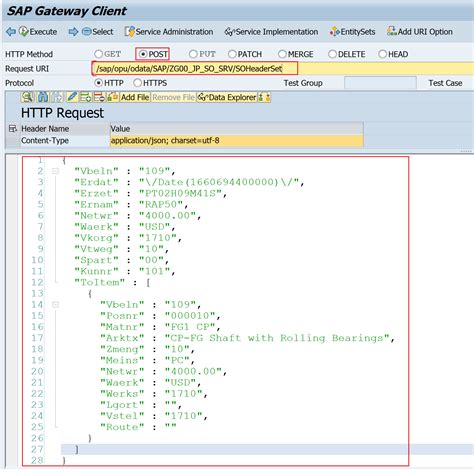 Building Odata Services 13 Create Data Using Deep Entity