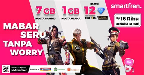 Top Up FF Pakai Pulsa Telkomsel, XL, Indosat, Tri & All Operator