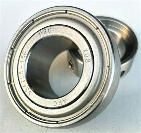 Premium Ssa205 16g 1 Bore Insert Bearing Relube Stainless Sa205 16g