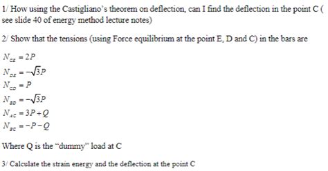 Solved Find The Vertical Deflection Of Point C In The Chegg Com