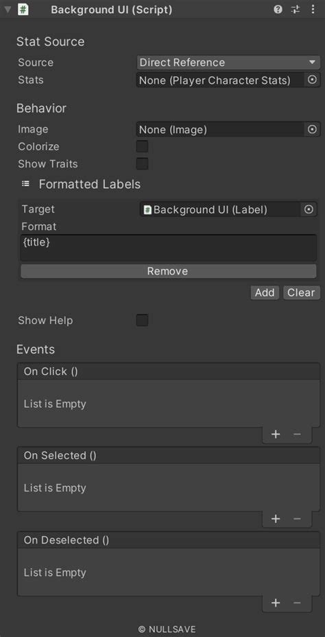 Introduction Nullsave