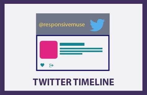 twitter timeline responsive muse templates and widgets