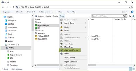 solidworks pdm gray folders and local files goengineer