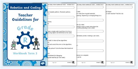 robotics and coding grade r term 3 teacher guidelines