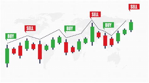 Cryptocurrency Trading Chart With Buy Sell Stock Motion Graphics Sbv