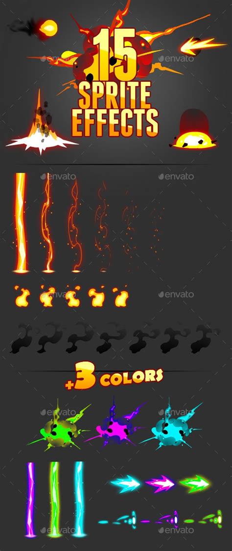 15 sprite effects game concept art game design pixel art tutorial