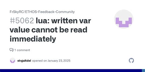 Lua Written Var Value Cannot Be Read Immediately · Issue 5062