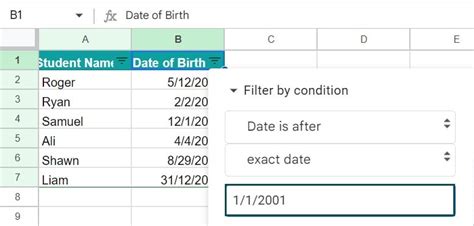 Filter In Google Sheets Examples How To Add And Remove