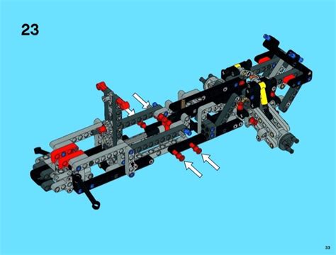 LEGO Customized Pick Up Truck Instructions Technic None