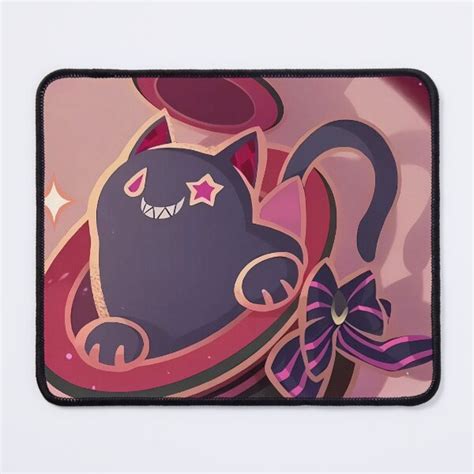 Genshin Impact Lyney Pretense Namecard Mouse Pad For Sale By Kazatodoesart Redbubble