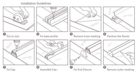 Polycarbonate Locking Roof System Excelite