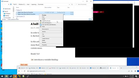 How Do I Use Powerline Compatible Fonts In Windows PuTTY Super User