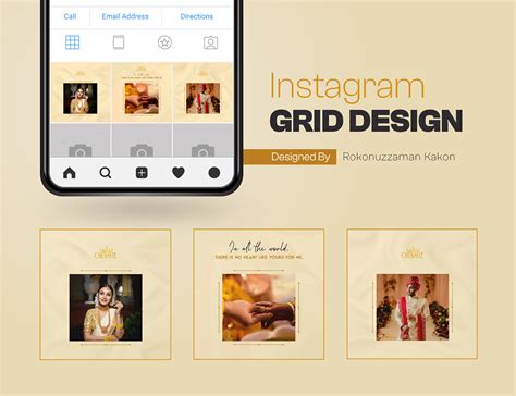 Instagram Grid Design On Behance