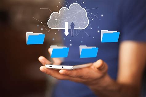 Premium Photo File Transfer Protocol Or Ftp Digital System For