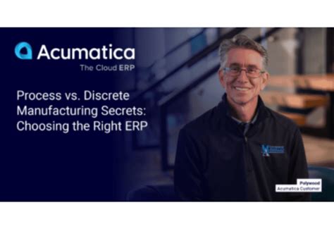 Process Vs Discrete Manufacturing Secrets Choosing The Right Erp Dsd Business Systems