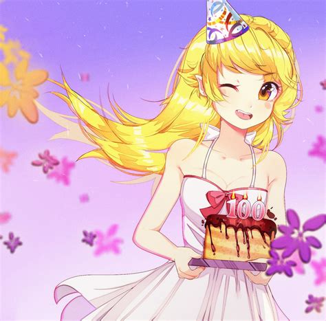 Oshino Shinobu Bakemonogatari Anime Fandoms Diealon