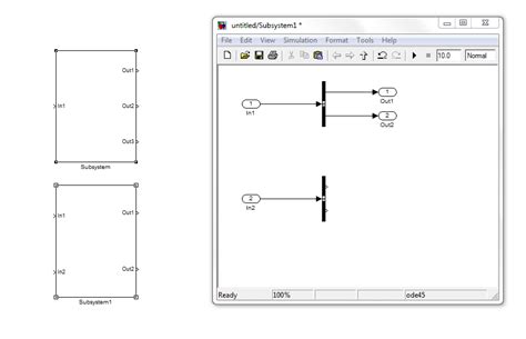 simulating a simulink subsystem r matlab