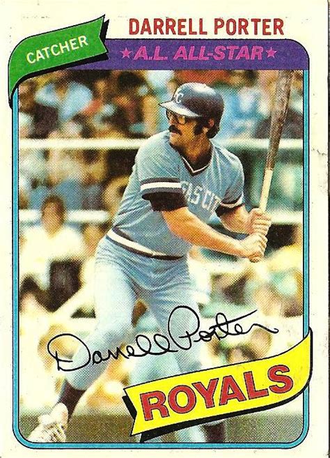 1980 Topps Baseball 360 Darrell Porter