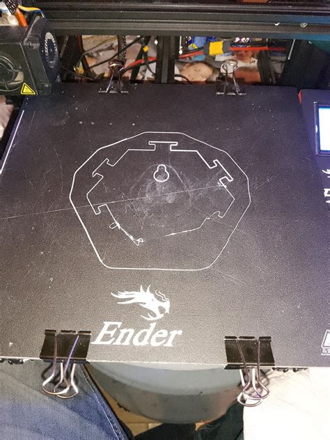 Always The Bottom Right That Doesnt Stick To The Bed Pronterface Shows Its Lower But Surely