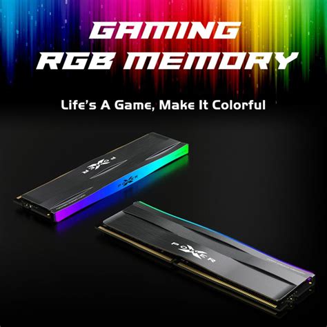 Silicon Power XPower Zenith RGB RAM PC Gaming DDR4 3200 UDIMM 8GB 16GB