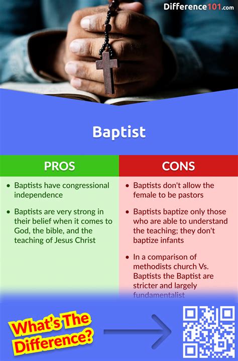 Methodist Vs Baptist 8 Key Differences Pros And Cons Similarities Difference 101