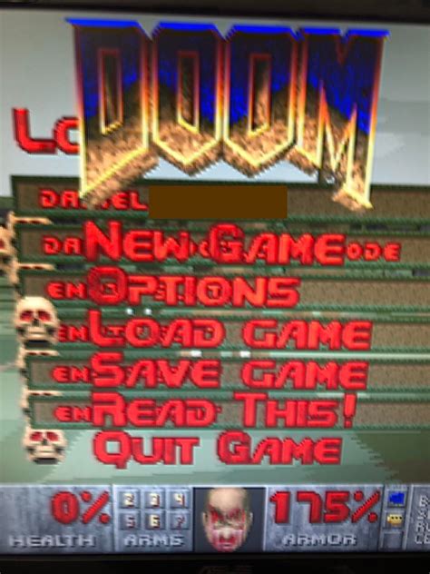 Doom Is Not Un Drawing Menu Sprites Rsoftwaregore