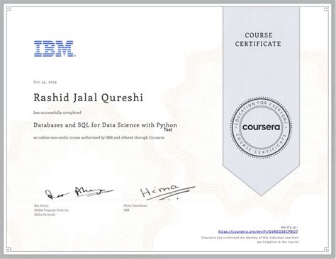 Rashid Jalal Qureshi On Linkedin Im Happy To Share That Ive Obtained A New Certification