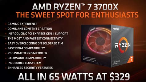 AMD Ryzen 3700X overclocking potential makes it “the crown jewel of the ...