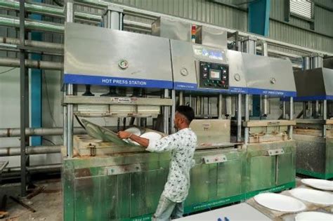 Agro Pulp Sugarcane Bagasse Tableware Making Machine Production Capacitypiecehour 4000 At