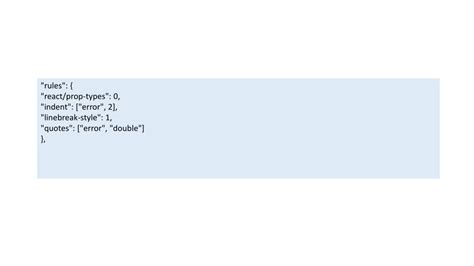 Ppt How To Set Up Eslint For React Projects Powerpoint Presentation
