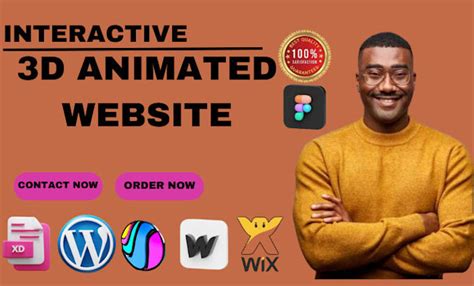 Design Interactive 3d Animated Website 3d Spline Animation Wix Spline Wordpress By