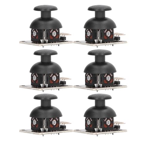 6 Sets Joystick Sensor Game Joystick Module Game Controller Module Controller Module X Y Dual