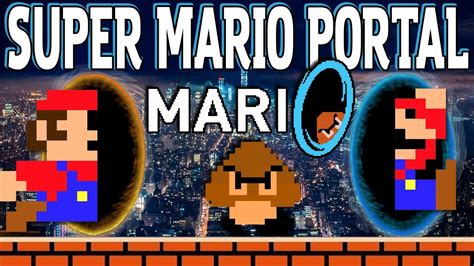 Mari0 Super Mario Bros Meets Portal Gameplay Youtube