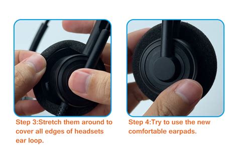 Ear Cushions For Plantronics Headset Foam Ear Pads Replacement For Plantronics
