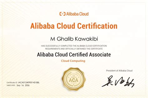 Alibabacloud Cloudcomputing Certification Prakerja Digitaltransformation Careergrowth