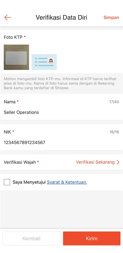Cara Verifikasi Data Diri Di Shopee Tingkatkan Keamanan Toko