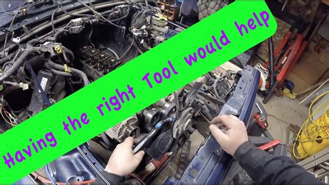 Jeep Tj 40 Clutch Fan Removal Easy Way Youtube