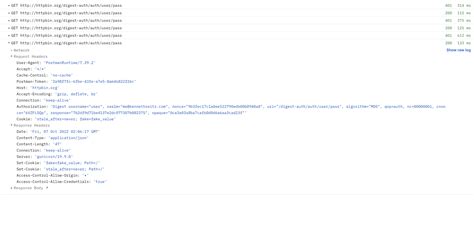Digest Authorization Does Not Increase The Nc Value · Issue 11326