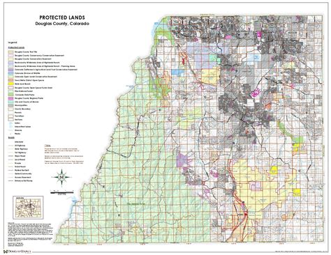 Douglas County Plat Map Color 2018