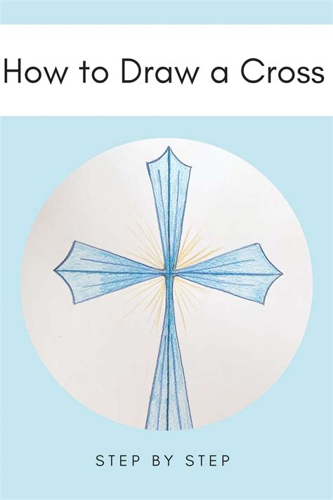 How To Draw A Cross With A T Basicdraw Com
