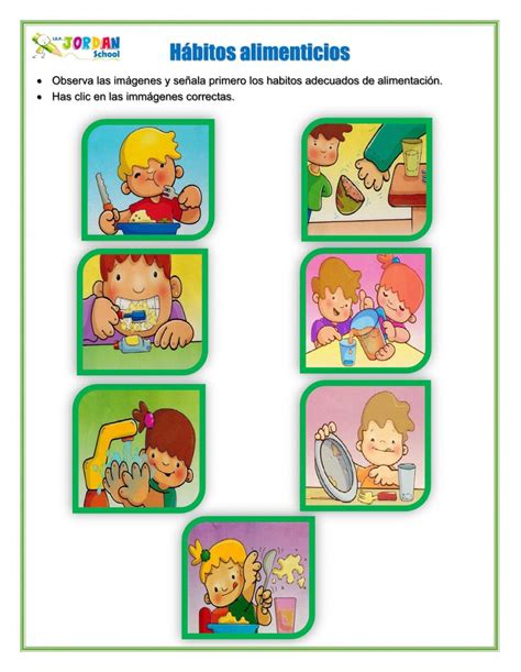 Habitos Alimenticios Interactive Worksheet In 2025 Interactive