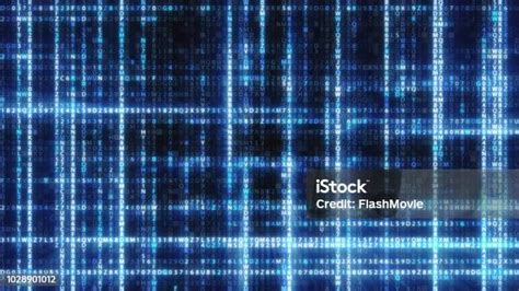 정보 기술 디지털 데이터를 16 진수 코드 3 차원 일러스트 레이 션의 추상 푸른 미래 배경 0에 대한 스톡 사진 및 기타 이미지 Istock