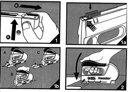 Powershot Stapler Assembly Diagram