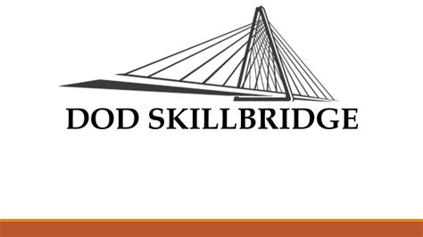 Ppt Dod Skillbridge Powerpoint Presentation Free Download Id9159624