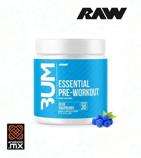 Raw Nutrition Cbum Essential Pre Workout 30 Serv Pump Enfoque Y