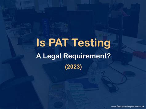 Is Pat Testing A Yearly Requirement At Peggy Rios Blog