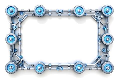 Futuristic 3d Ai Automation And Dollar Flow Frame Concept Symbolizing Efficiency In Cost