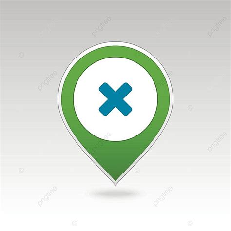 Hapus Pin Map Icon Map Pointermarkers Vector Marker Position Vektor